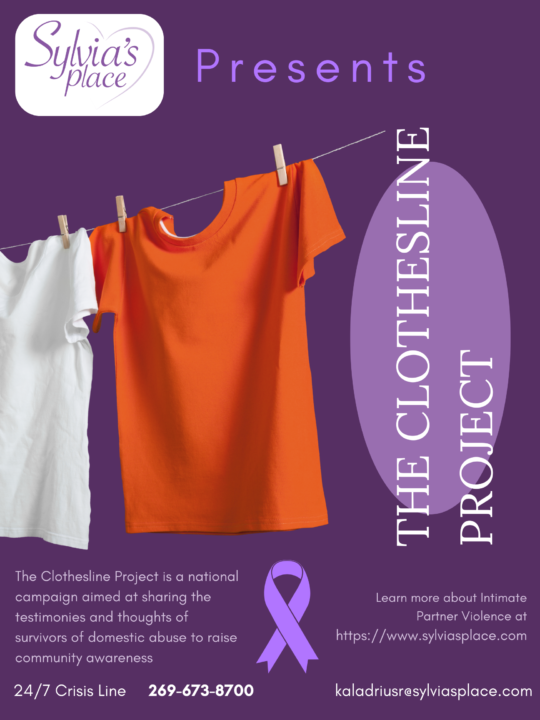 The Clothesline Project – Sylvia's Place